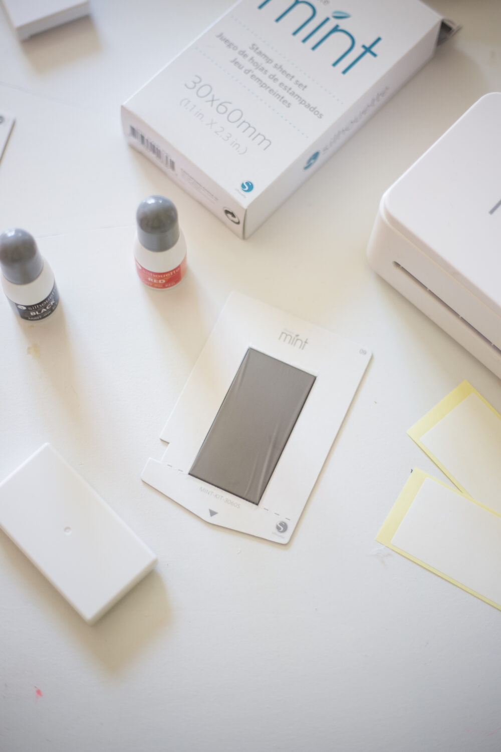 DIY Gift Tag Stamps with MINT