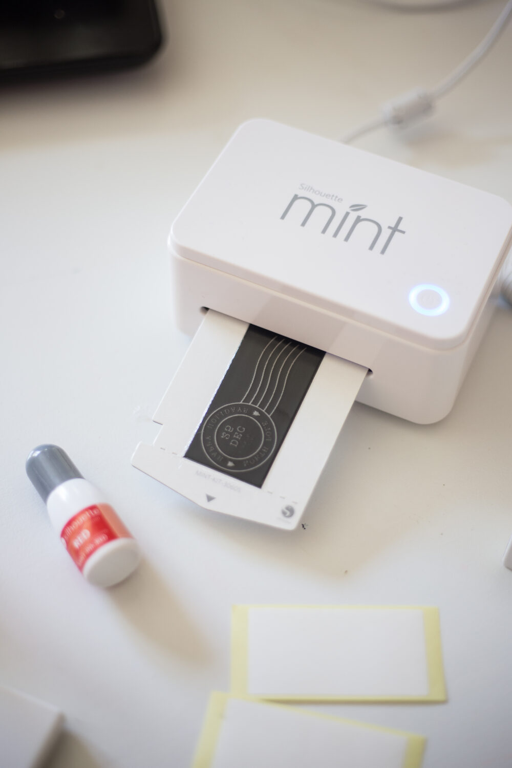 DIY Gift Tag Stamps with MINT