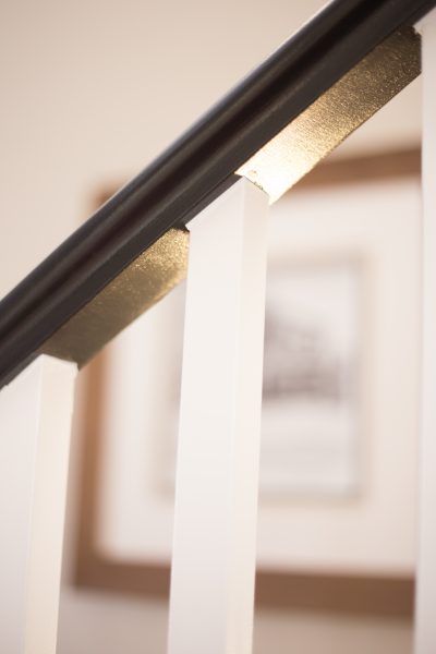 The Best Way to Paint your Stair Rails Black