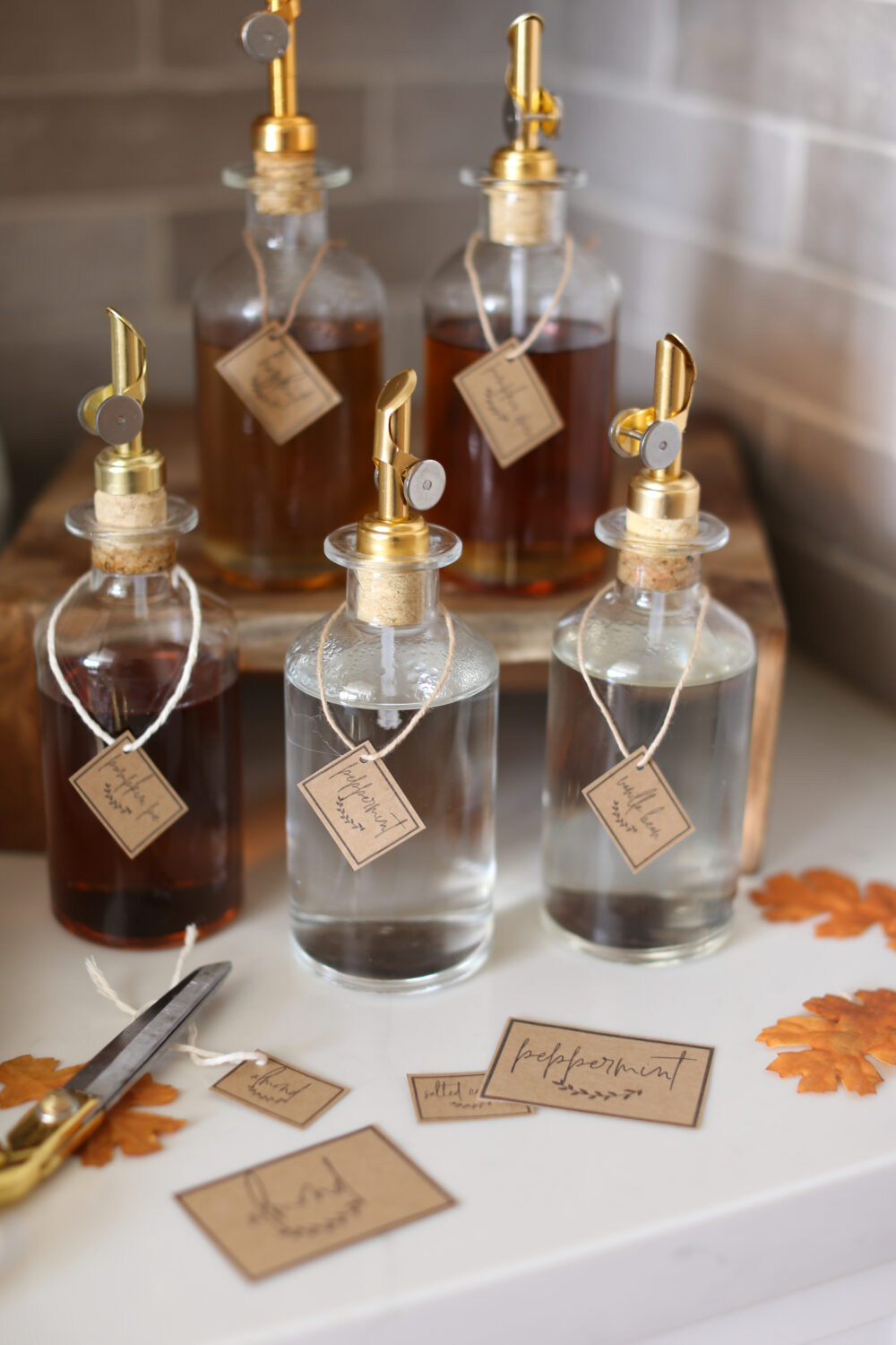 Free Coffee Syrup Labels for Fall