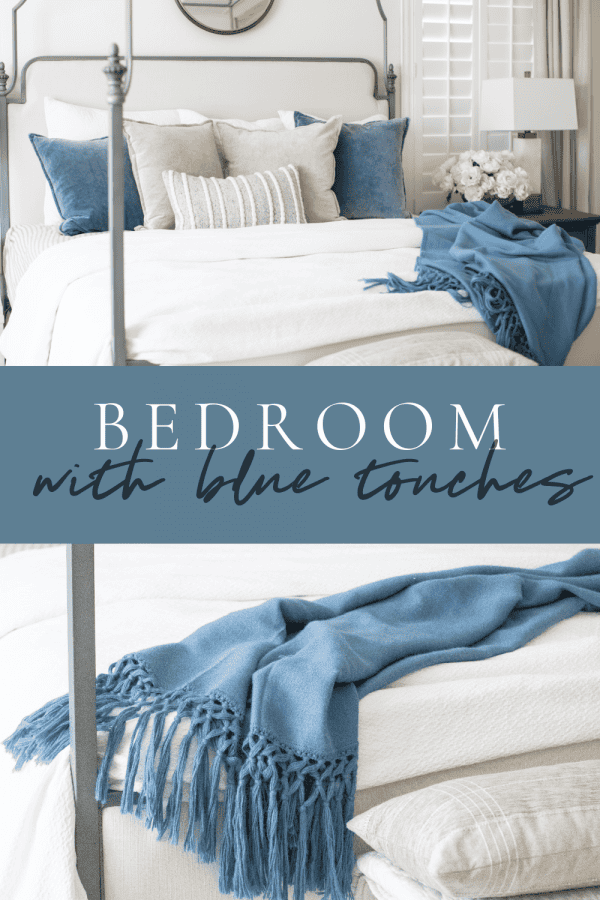 Spring Bedroom with a Touch of Blue