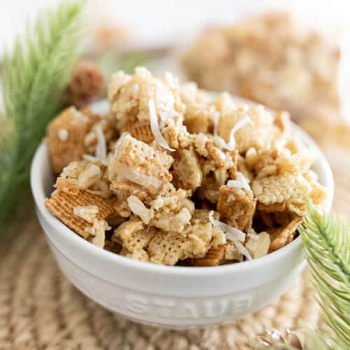 Gooey Chewy Coconut Chex Mix