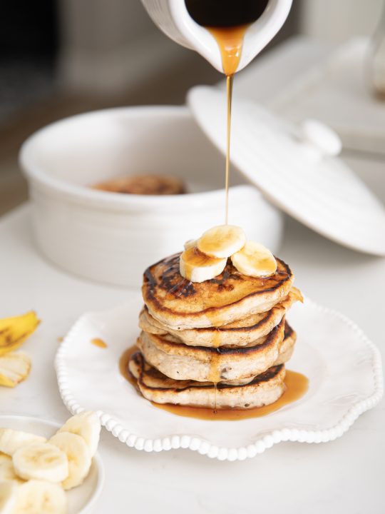 Fluffy Banana Pancakes